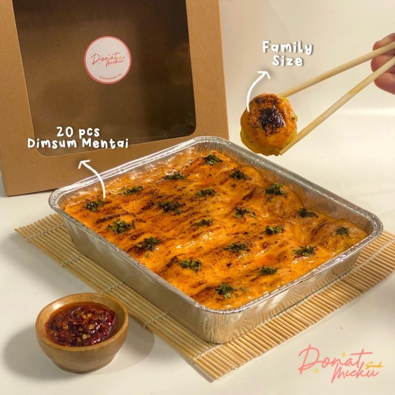 Jual Dimsum Mentai (FAMILY Size isi 20"pcs) | Shopee Indonesia