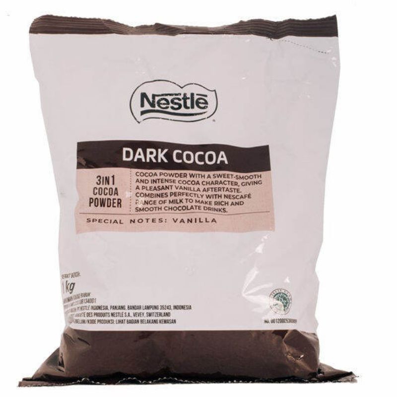 Jual Nestle Dark Cocoa Alegria 1kg Chocolate /nestle profesional dark cocoa 1000gram/dark cocoa ...