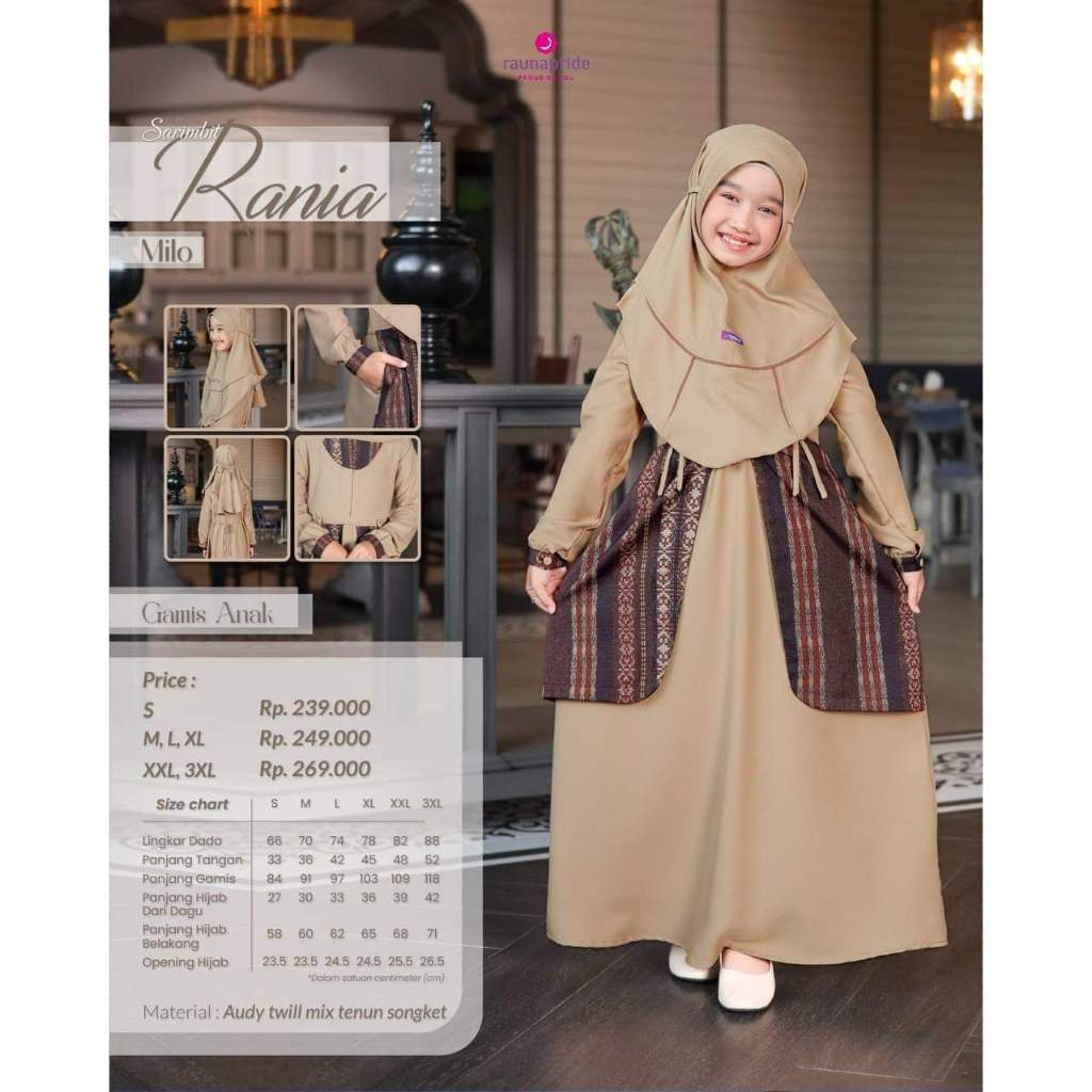 Jual SARIMBIT 2025 RAUNA RANIA MILO | Shopee Indonesia