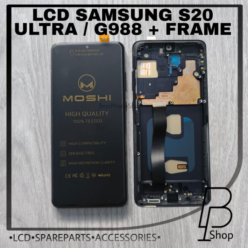 Jual LCD SAMSUNG S20 ULTRA / G988 + FRAME (NO FINGER) | Shopee Indonesia