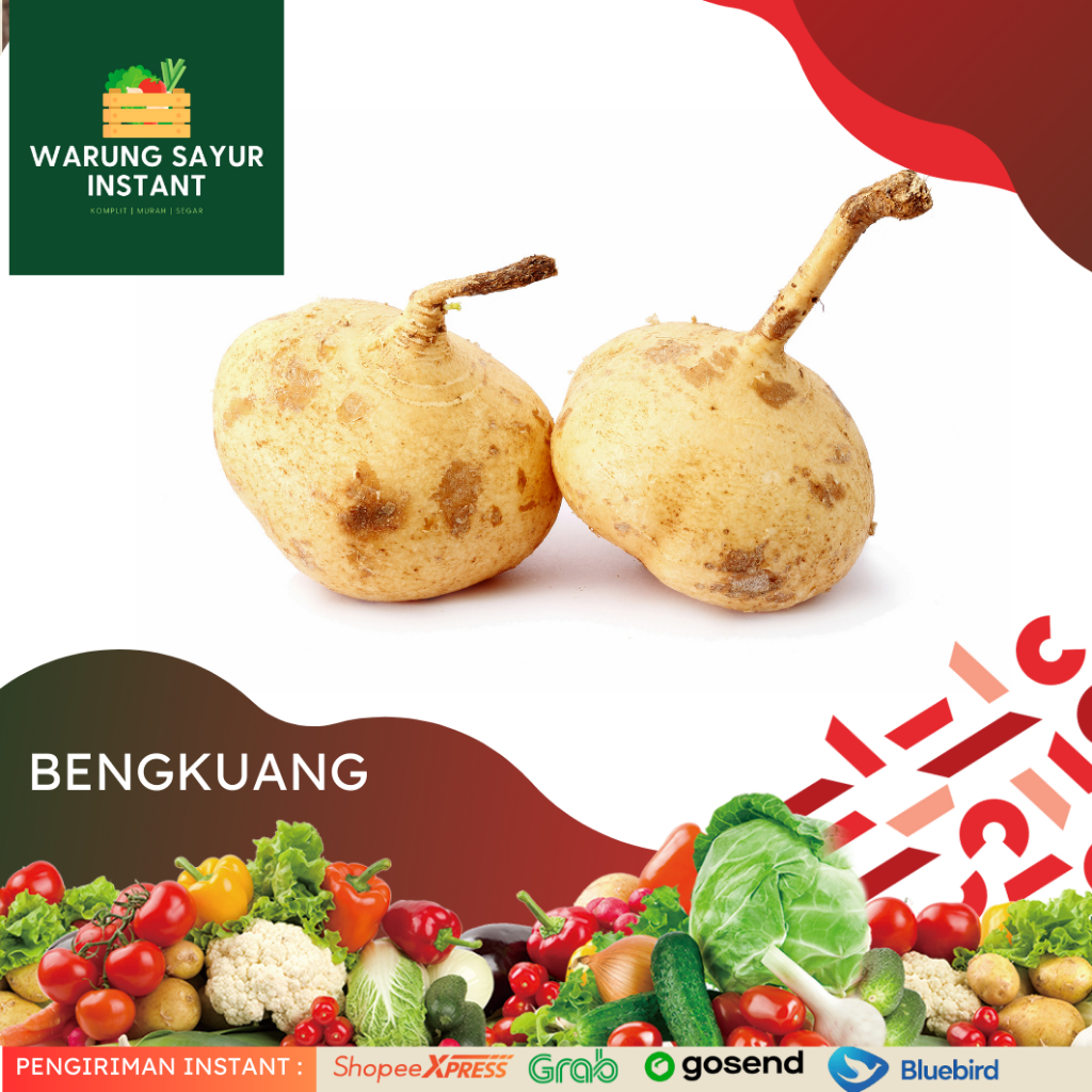 Jual Bengkuang 1kg| Warung sayur instant | Shopee Indonesia