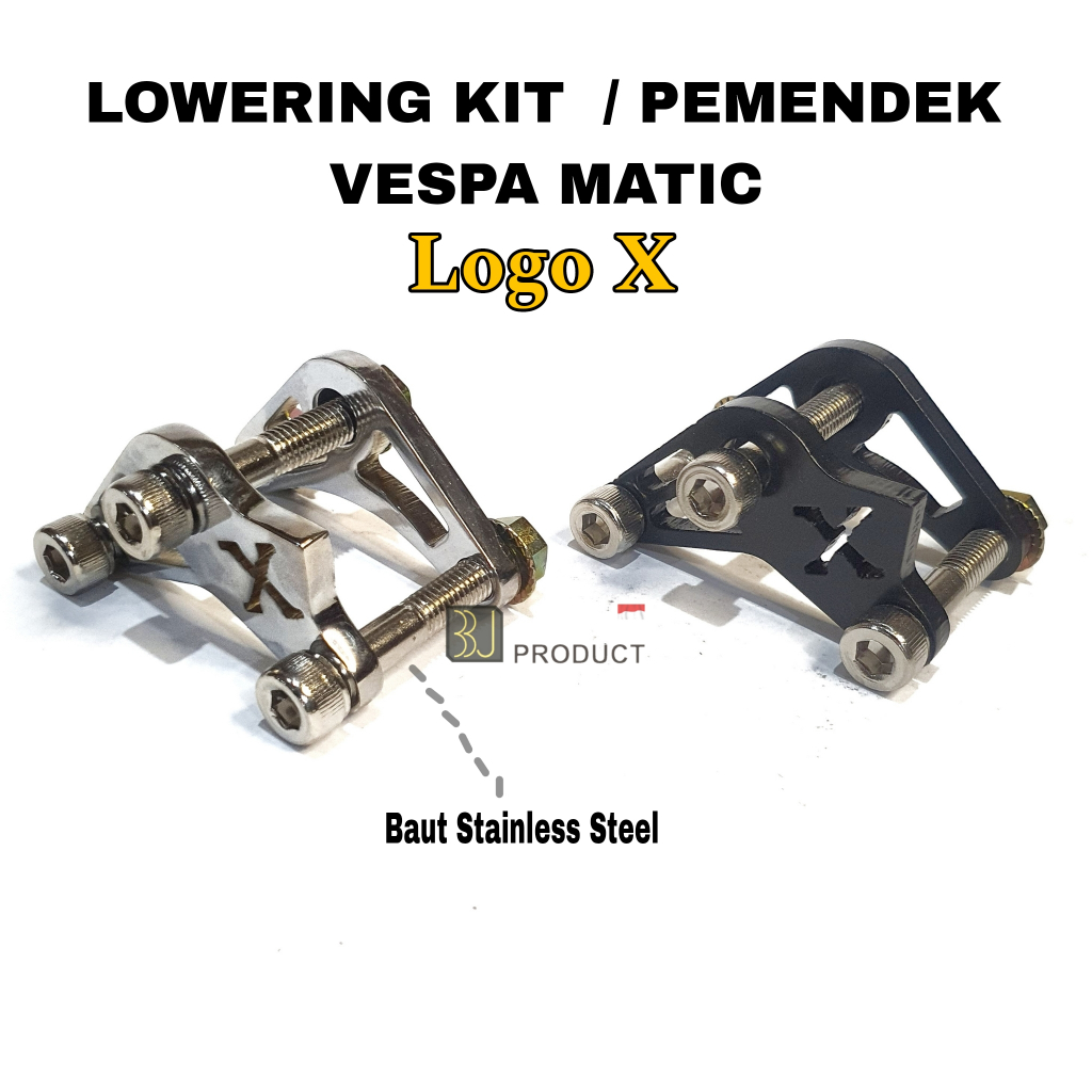 Jual Lowering Kit Vespa Matic Primavera Sprint LX S / Pemendek Vespa ...