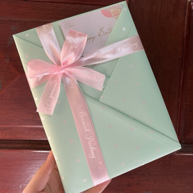 Jual PENAMBAHAN PACKING KERTAS KADO / PACKING KOTAK MIKA SLIDING BOX ...