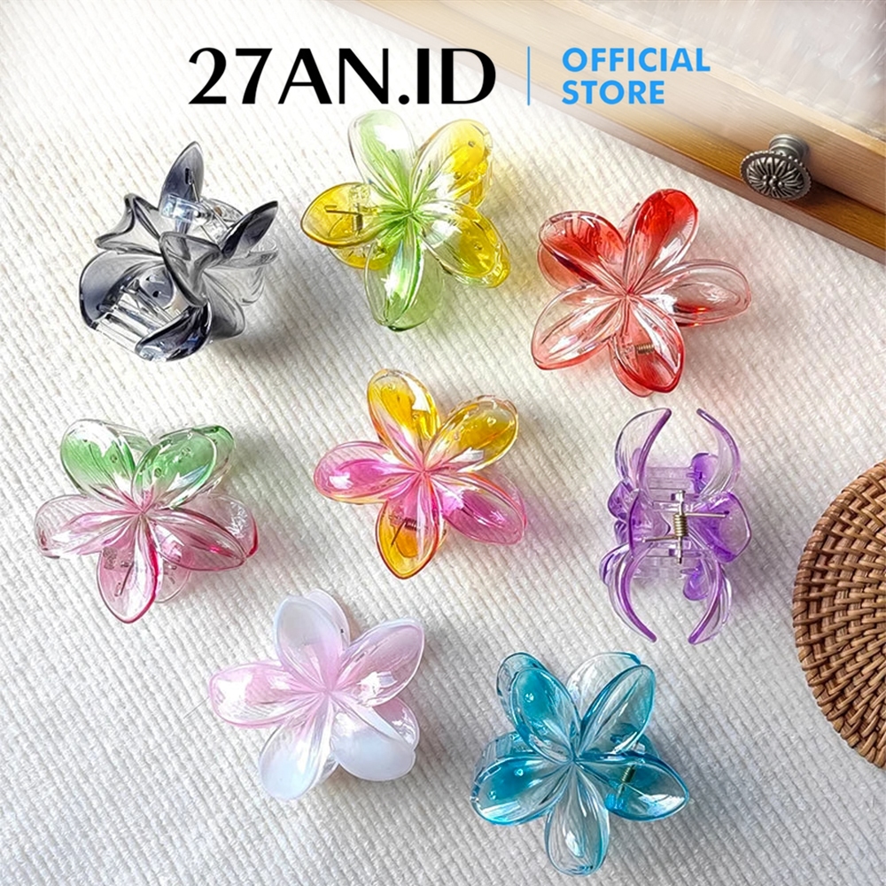 Jual (27AN.ID) Jepit Rambut Bunga Jeday H735 Kamboja Bali Flower Hair ...
