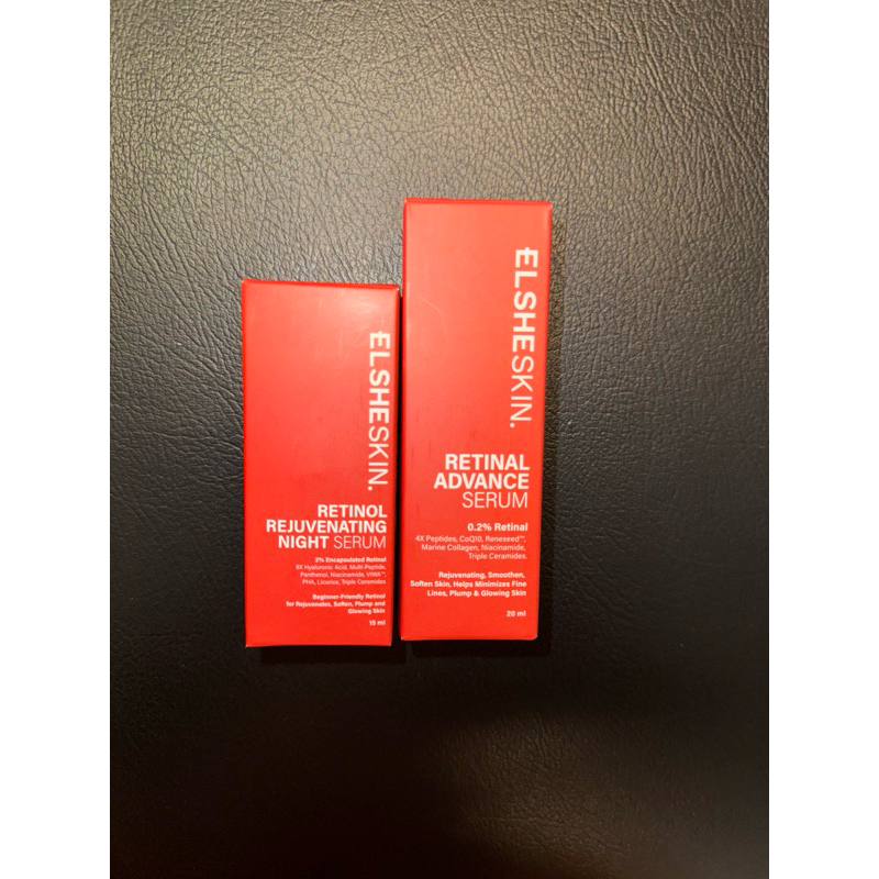 Jual Elsheskin Retinal Advance Serum + Retinol Rejuvenating Night Serum ...