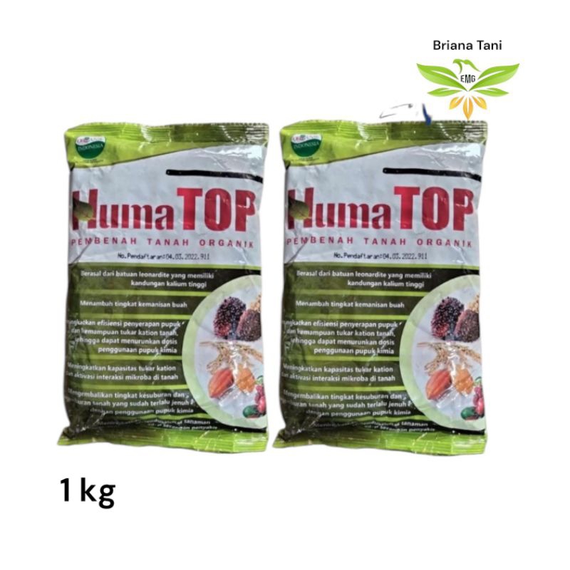Jual Humatop 1 KG Kemasan Pabrik Asam Humat Pembenah Tanah Prima Agro Tech | Shopee Indonesia