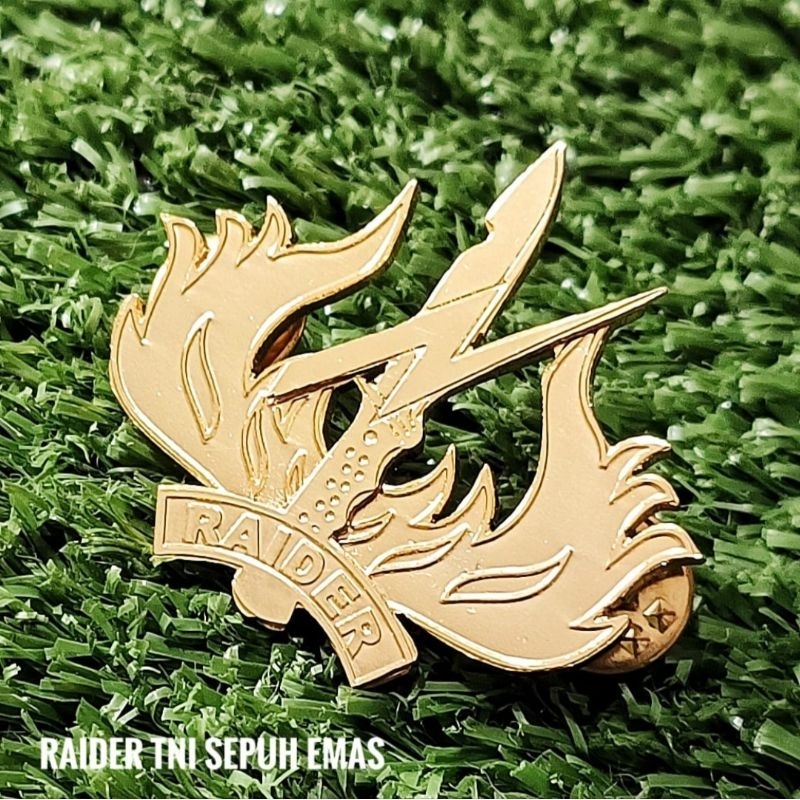 Jual Brivet Brevet Wing RAIDER TNI AD 100% Kuningan | Shopee Indonesia