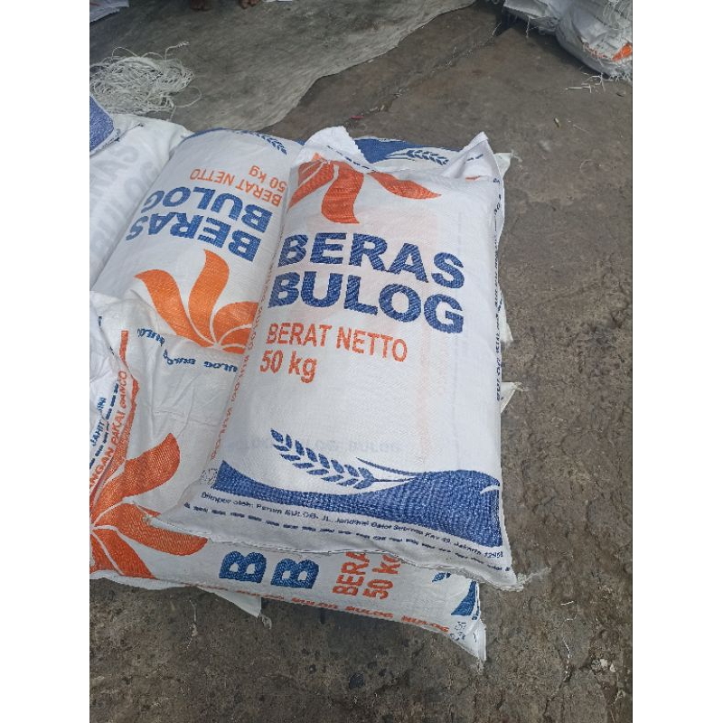 Jual karung plastik bulog ukuran 50kg isi 10pcs | Shopee Indonesia