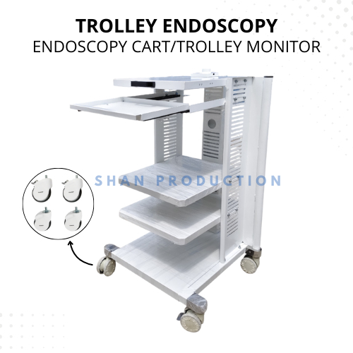 Jual Trolley Endoscopy Cart - Troli Monitor - Troli Endoscopy - Troli ...