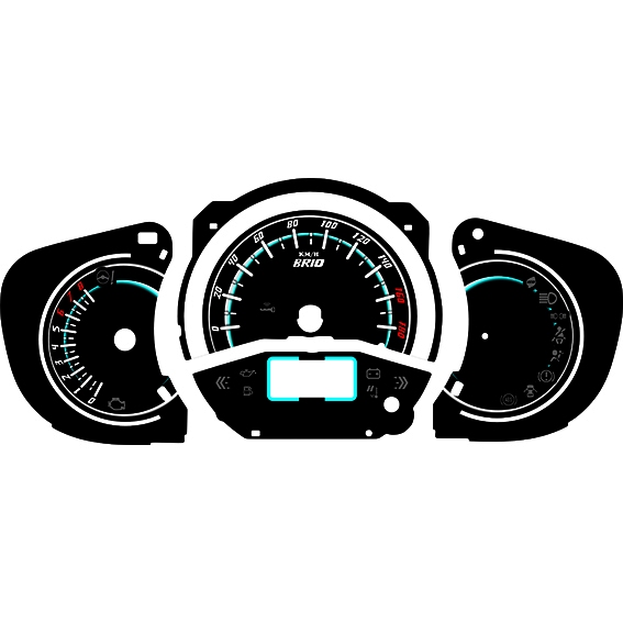 Jual Custom Speedometer Mobil Brio Old Reborn Series | Shopee Indonesia