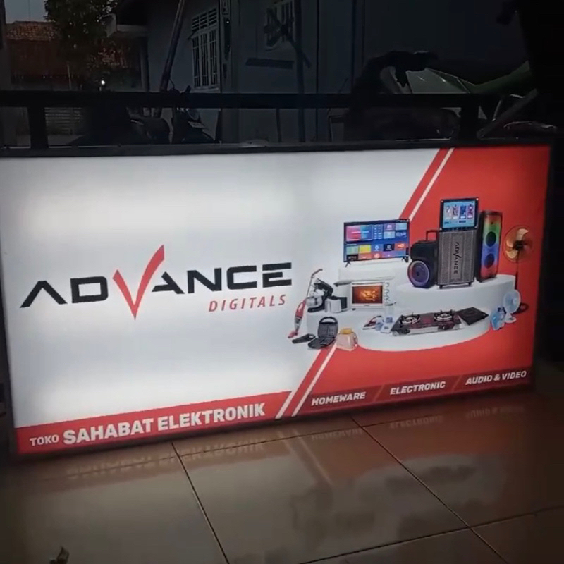 Jual NEON BOX UKURAN 200cm x 80cm | Shopee Indonesia