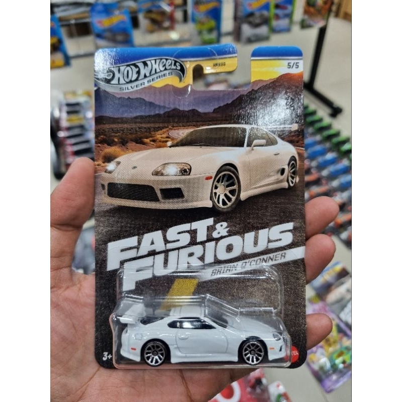 Jual Hotwheels Toyota Supra putih Fast Furious Silver Series 2024 ...