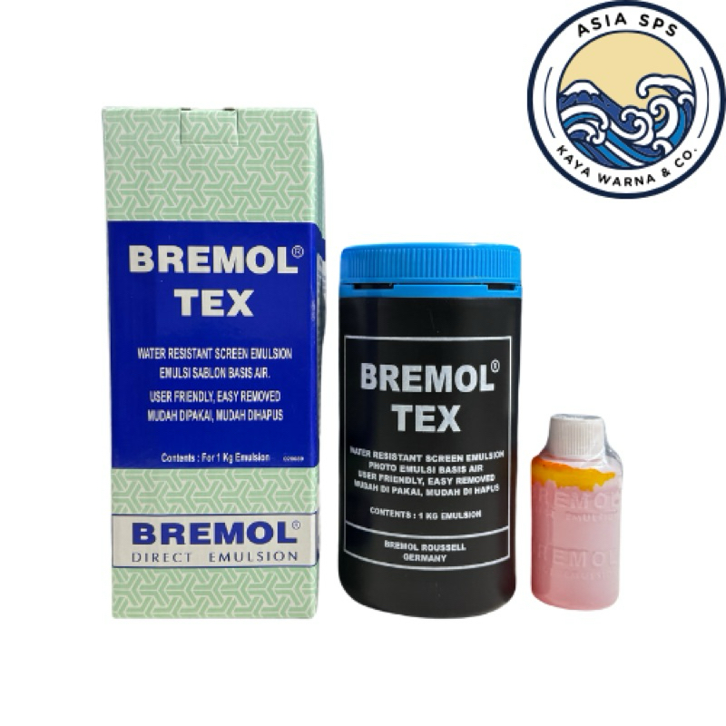 Jual MilL BREMOL TEX (1kg) Emulsi Sablon Basis Air / Obat Afdruk ...