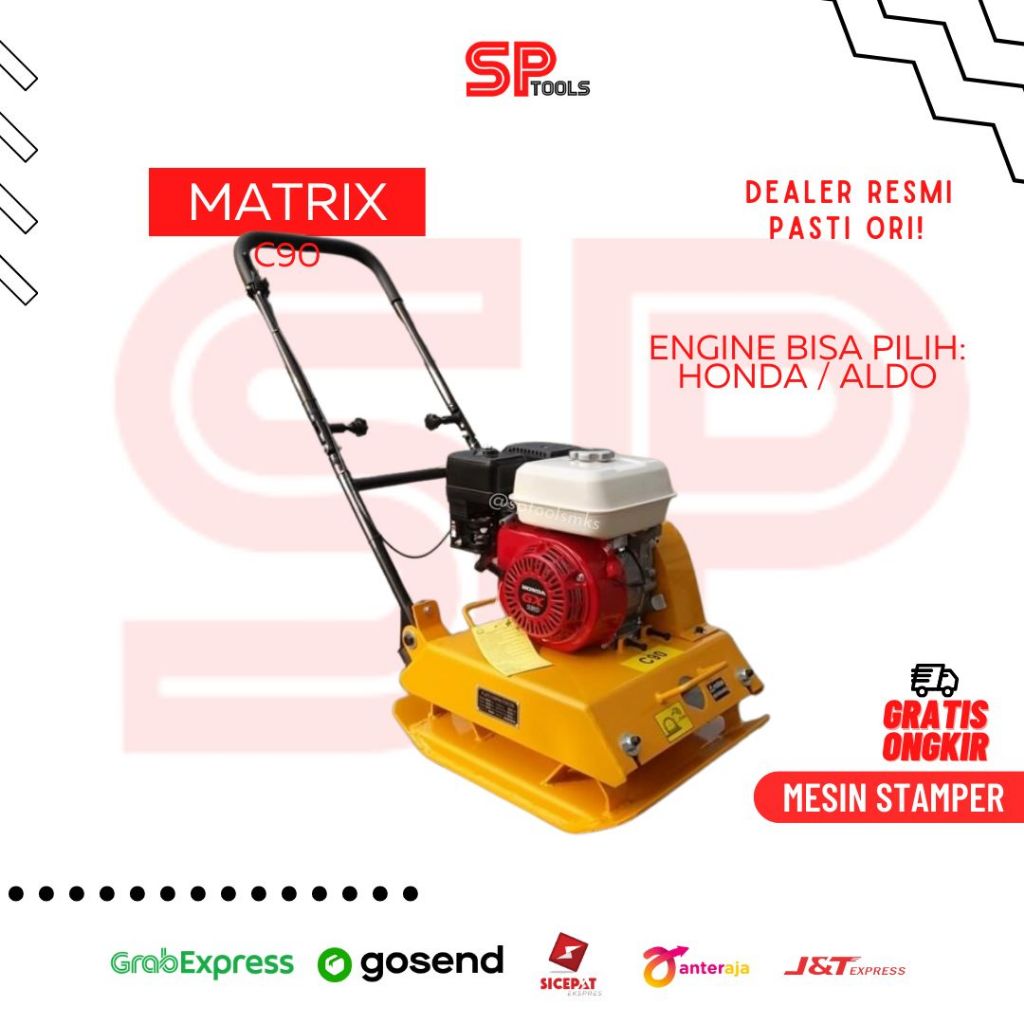 Jual MESIN STAMPER STEMPER KODOK PEMADAT BETON TANAH MATRIX C90 ...