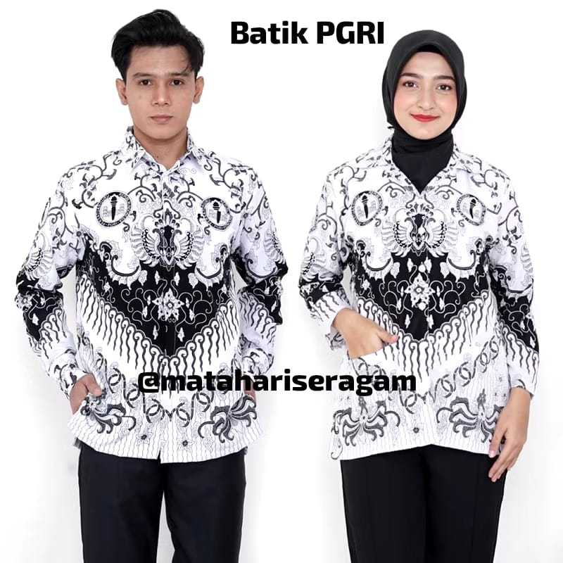 Jual Matahari Seragam / Baju PGRI Furing Hero / Batik PGRI / Seragam ...