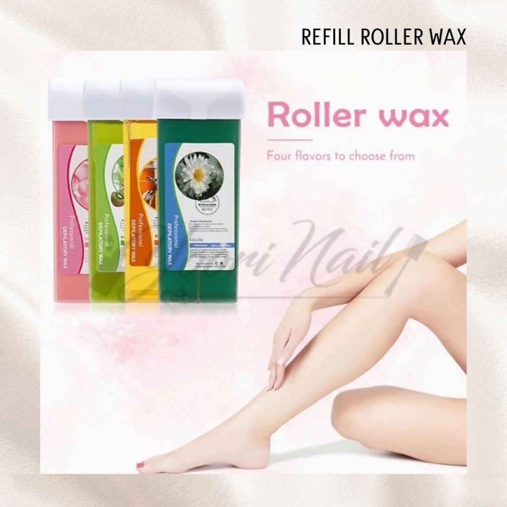 Jual Refill roller wax depilatory hair wax removal waxing pembersih bulu wax penghilang bulu ...
