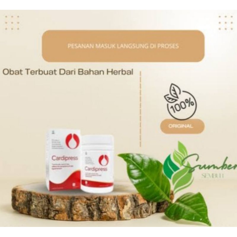 Jual Obat Cardipress Asli Original Hipertensi Tekanan Darah Tinggi ...
