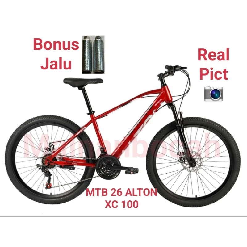 Jual SEPEDA GUNUNG MTB 26 INCH ALTON XC 100 21 sp | Shopee Indonesia