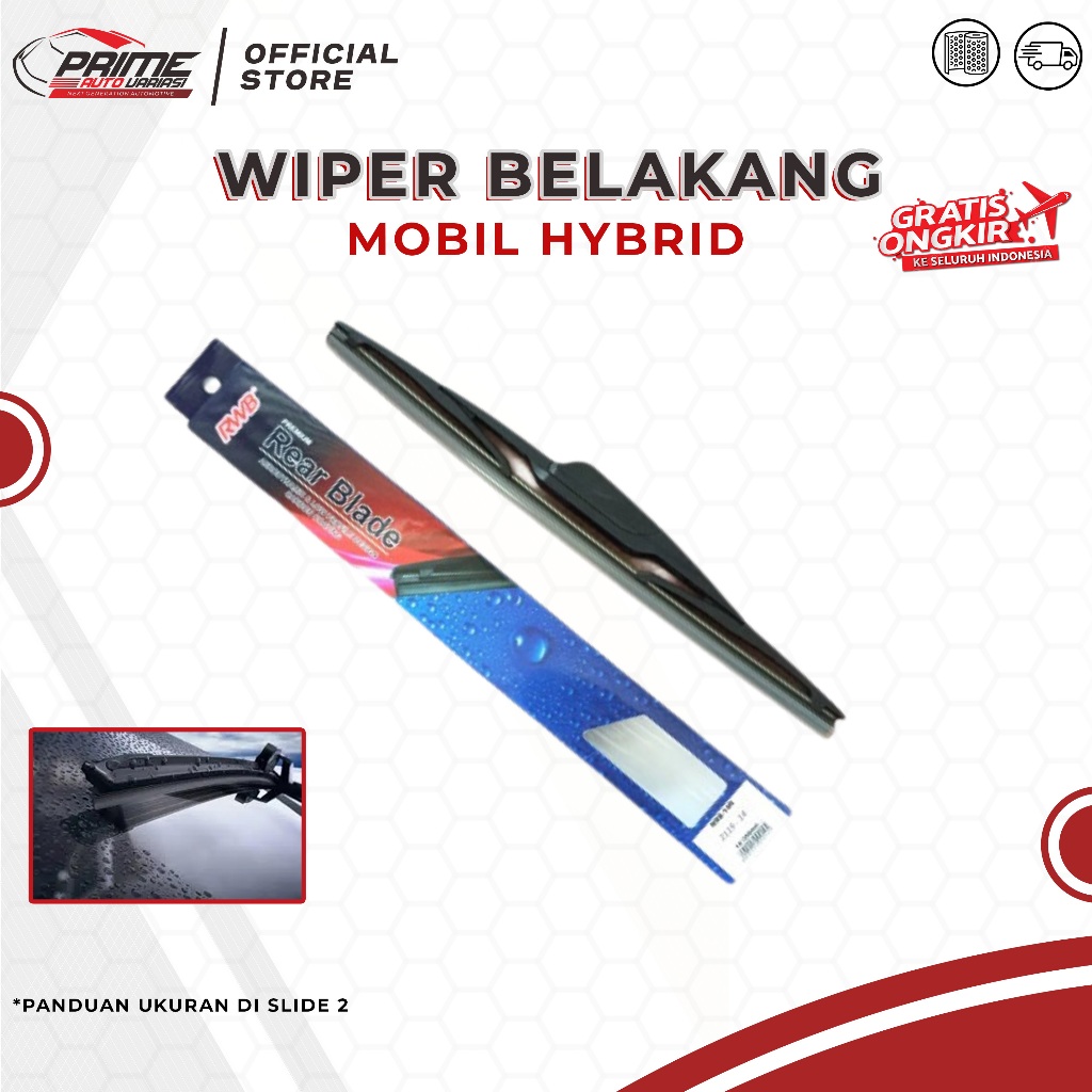 Jual Wiper BELAKANG MOBIL HYBRID RWB - 1 pcs | Shopee Indonesia