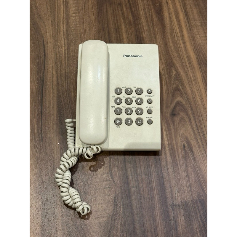Jual Telepon Panasonic KX TS505 Buat Telepon Rumah Indihome Dan kantor | Shopee Indonesia