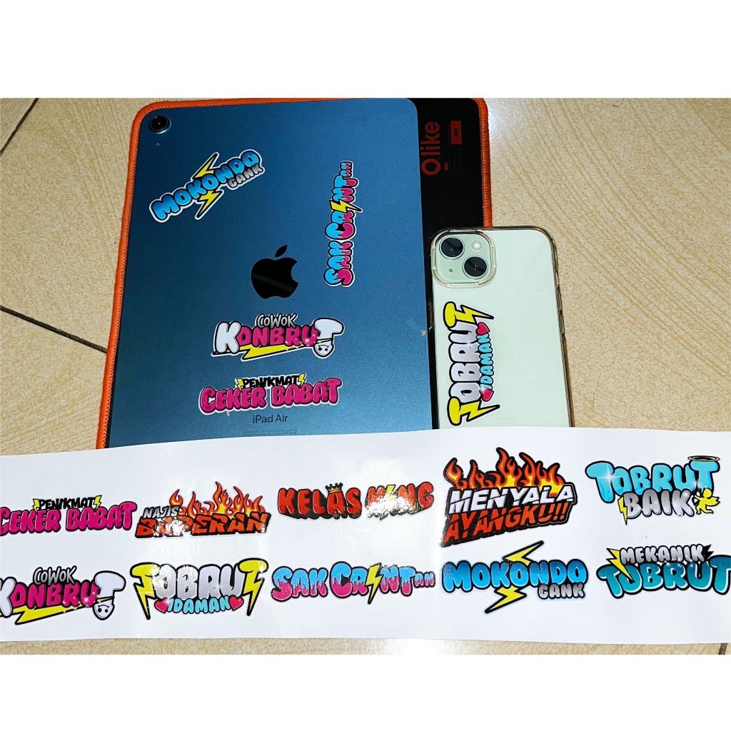 Jual STIKER PACK ISI 10PCS KELAS KING MENYALA AYANGKU | Shopee Indonesia