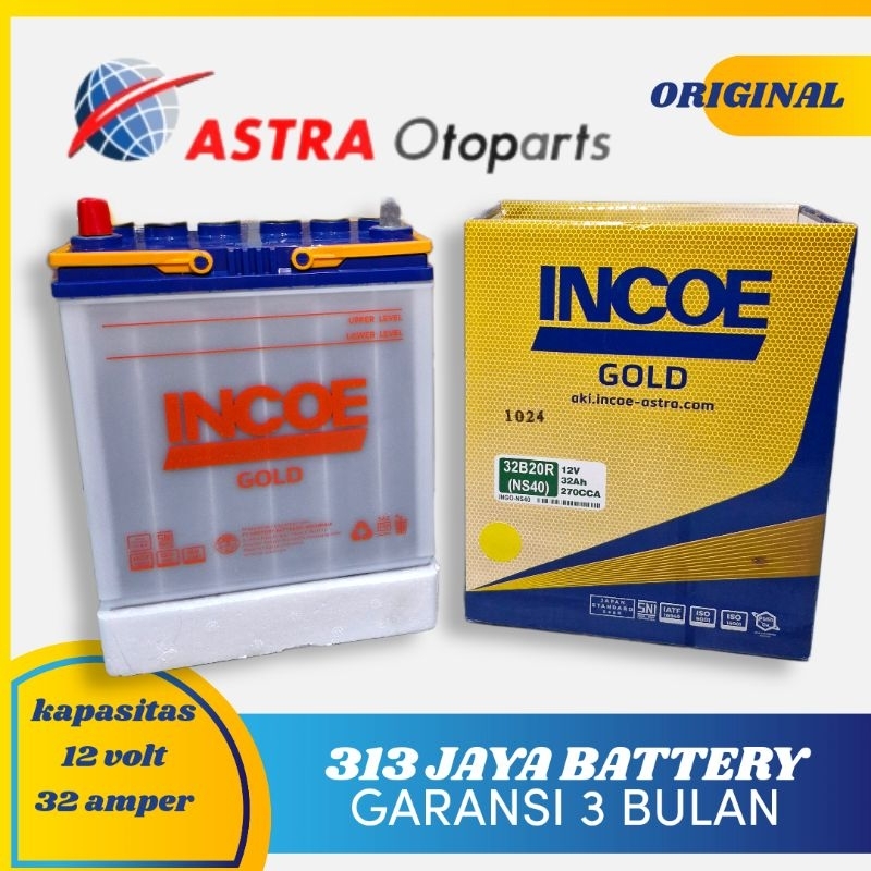 Jual Aki Incoe Gold ns40 Avanza, Xenia, Terios, Rush, Grand max ...