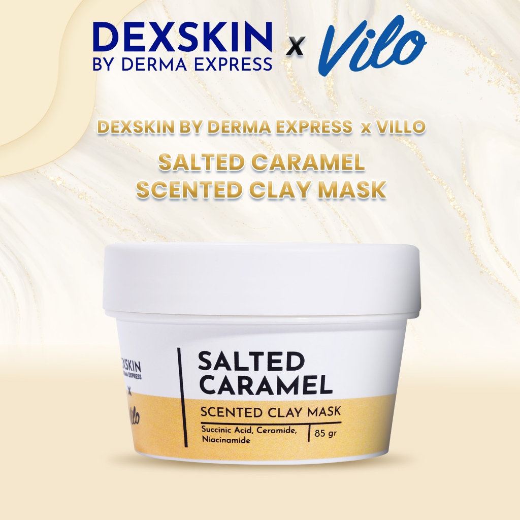 Jual DEXSKIN x Vilo Salted Caramel Clay Mask | Shopee Indonesia