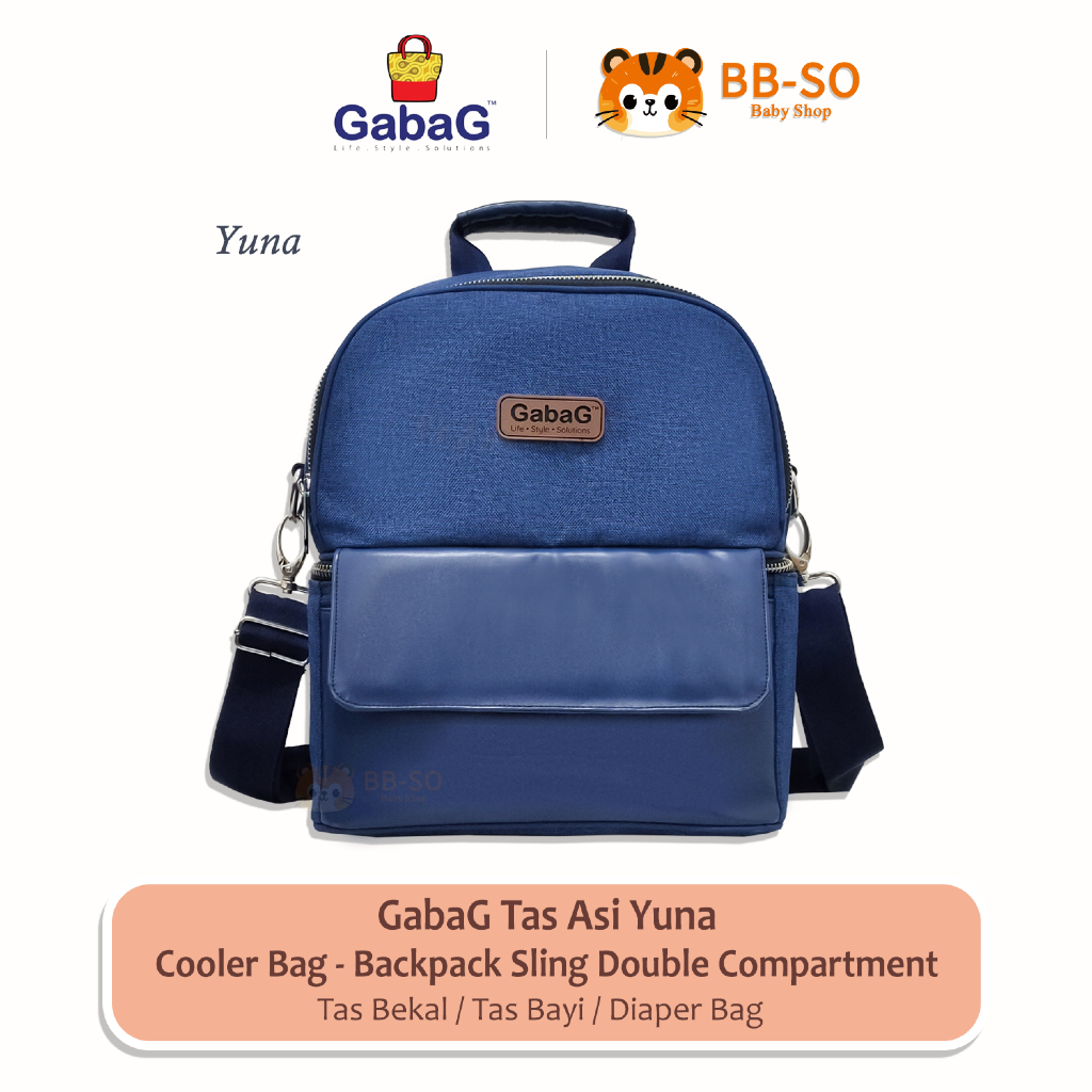 Jual GabaG Tas Asi - Cooler Bag - Backpack Sling Double Compartment ...