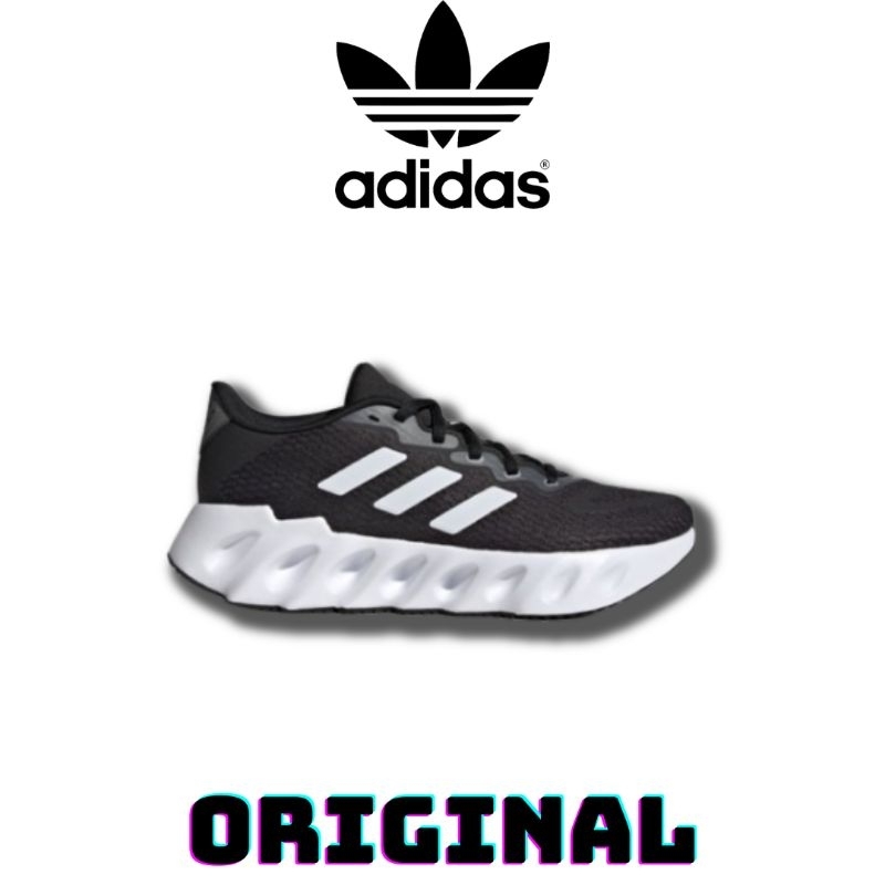 Jual Sepatu Adidas Switch Run Black White Women's ( IF5733 ) Original ...