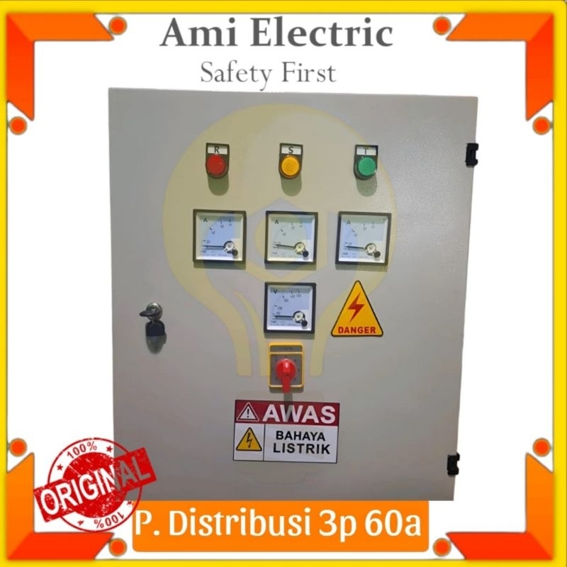 Jual Panel distribusi 3phase 40a panel pembagi panel SDP panel MDP ...