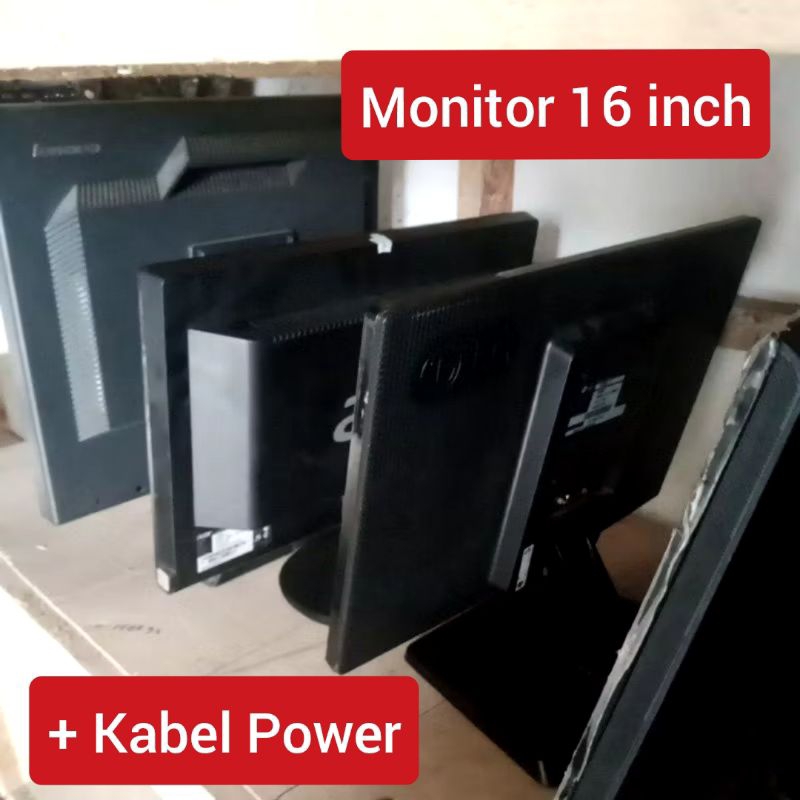 Jual Monitor LED Widescreen 16 inch - Monitor 16 inch Widescreen ...