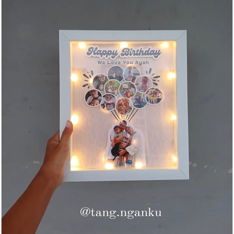 Jual {Free Gift Sticker} Pop Up Photo Frame Foto Frame Custom Hadiah ...