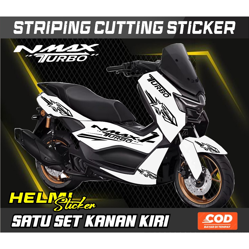 Jual STRIPING STRIP CUTTING STICKER YAMAHA NMAX TURBO \ NEO S ALL NEW ...
