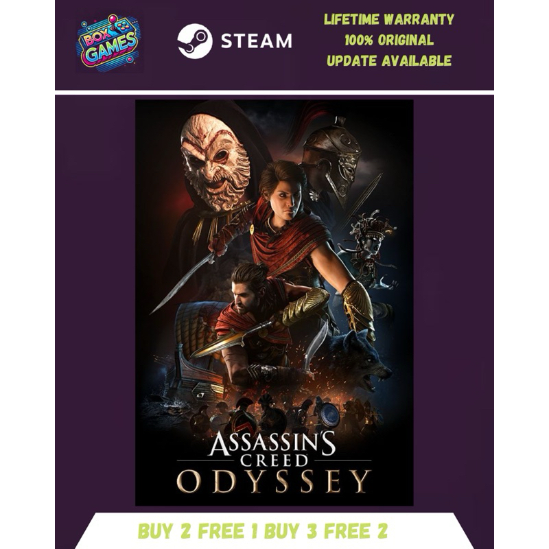 Jual ASSASSINS CREED ODYSSEY: ULTIMATE EDITION | Original PC Steam ...
