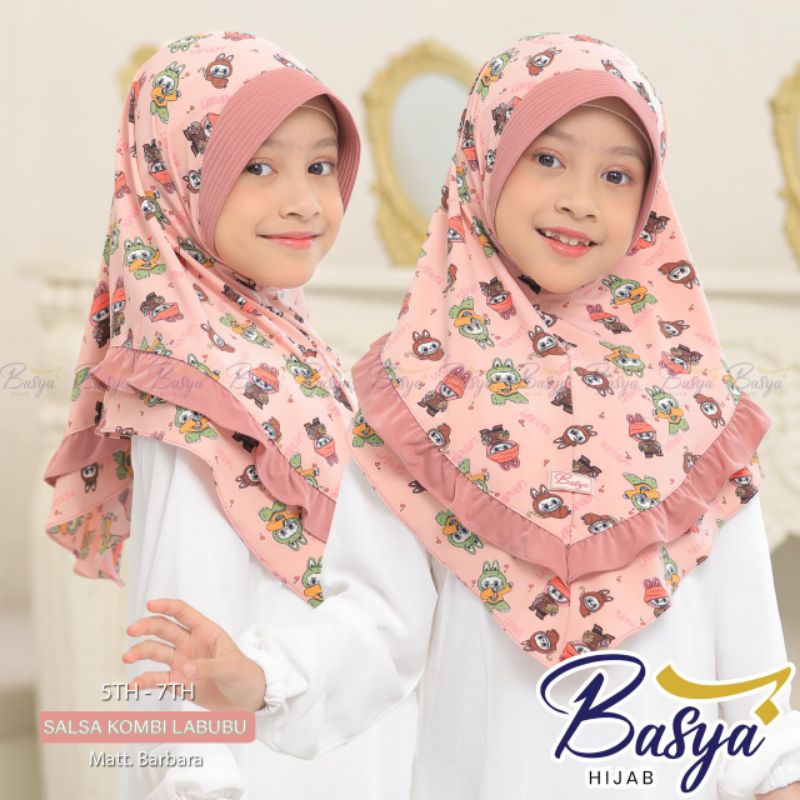 Jual HIJAB ANAK LABUBU MOTIF#HIJAB ANAK LABUBU# HIJAB KIDS# | Shopee ...