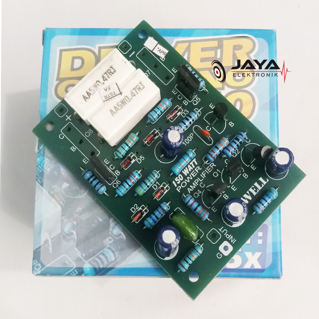 Jual Kit Driver OCL Mono 150 Watt Amplifier WELL | Shopee Indonesia