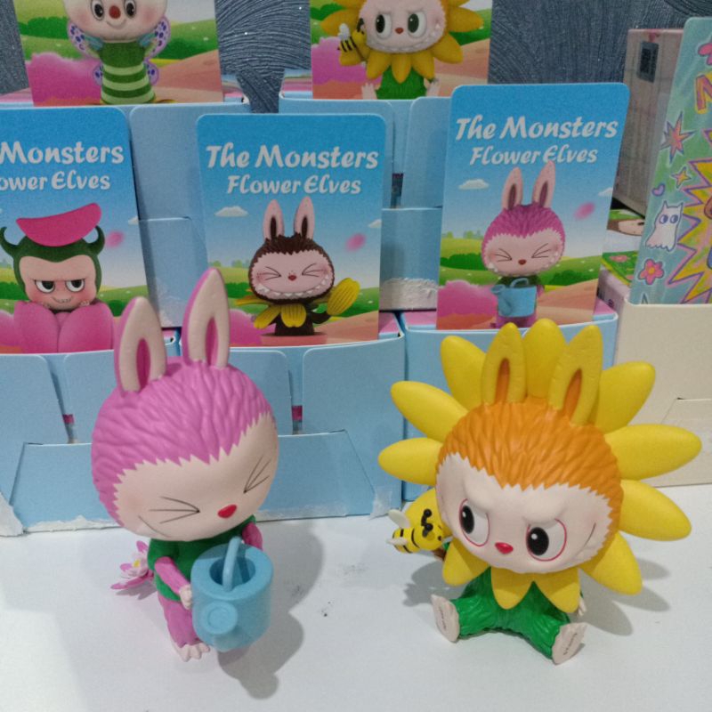 Jual labubu the monsters flower elves selected blindbox popmart ...