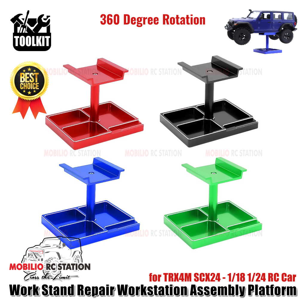 Jual Work Stand Repair Workstation Assembly Platform for TRX4M SCX24 ...