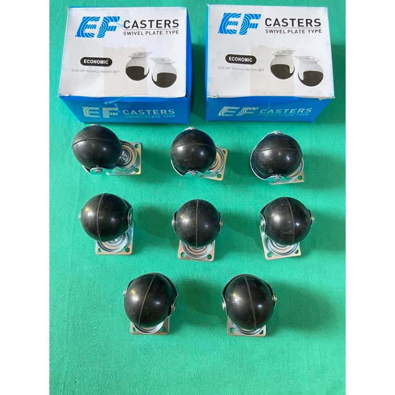 Jual (8 PCS) Roda Casters Bulat 2" BP 50mm EF/VALINO/GLX/FREDER ...