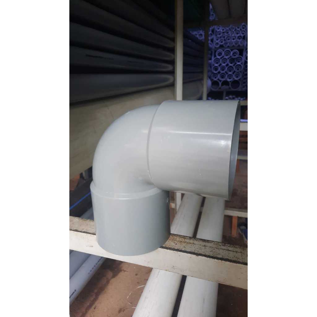 Jual Elbow PVC 6 Inch AW / Elbow PVC 6" CM AW / Keni PVC 6" AW / Knee 6 ...
