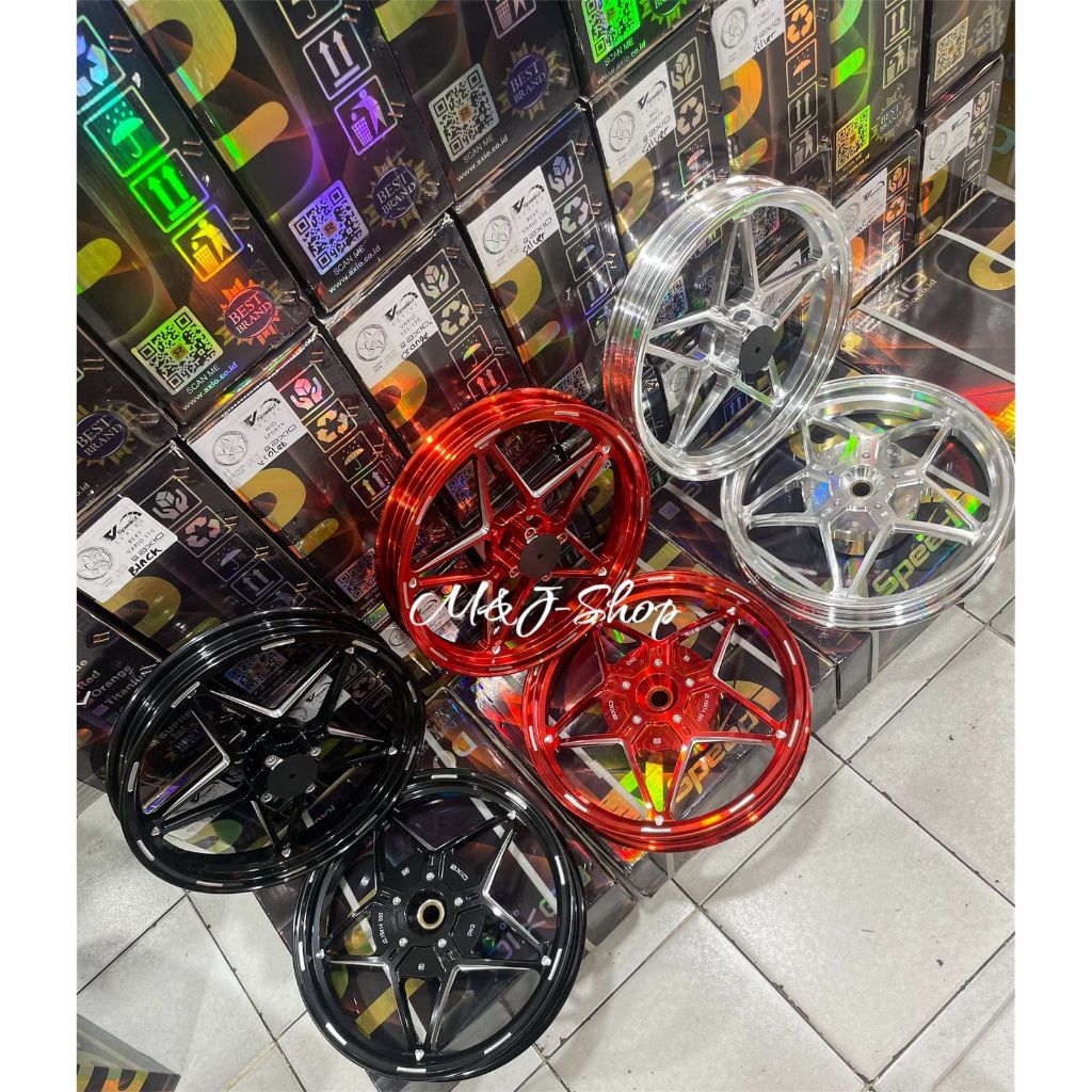 Jual VELG AXIO V SPEED VARIO 125/150 MIO SPORTY OLD VARIO 110/BEAT 185/ ...
