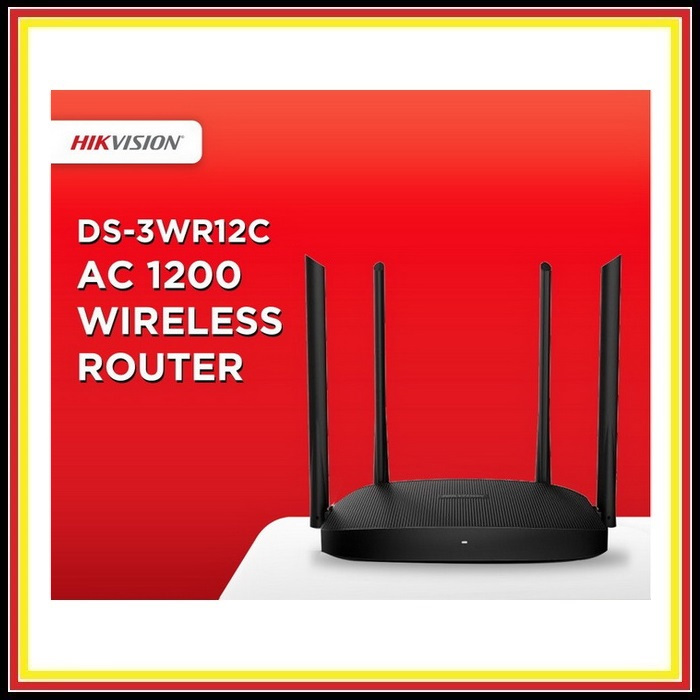 Jual Wireless Router Hikvosion DS-3WR12C Dual band – Smart signal ...
