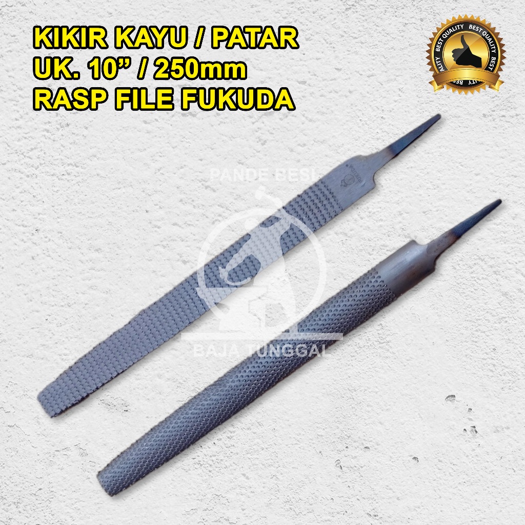 Jual KIKIR KAYU 10" 1/2 BULAT PATAR 10 DIM KIKIR 250mm FUKUDA RASP FILE ...