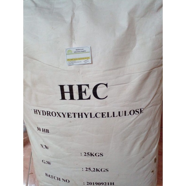 Jual Hidroksi Etil Selulose 100 gram_ HEC _Natrosol HEC Hydroxy Ethyl ...