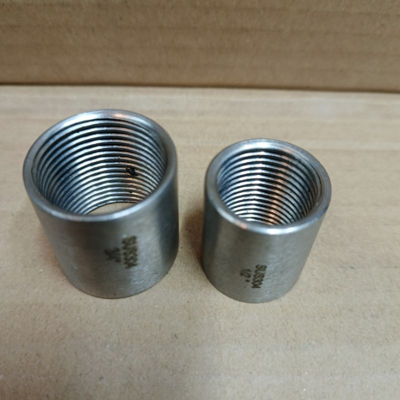 Jual Socket Pipa Drat Dalam 1/8" Inch Stainless 304 / SS304 | Shopee ...