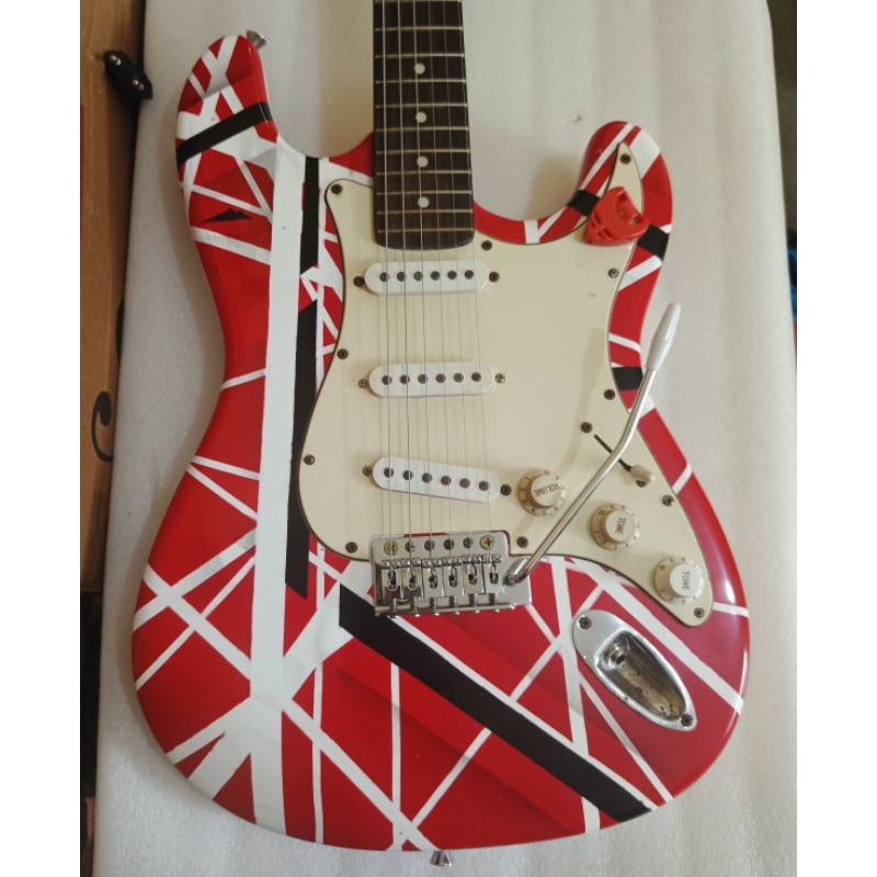 Jual gitar caraya bekas (repaint evh.) | Shopee Indonesia