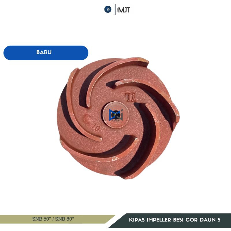 Jual SPAREPART KIPAS IMPELLER WATERPUMP POMPA AIR ALKON SNB 50" / SNB ...