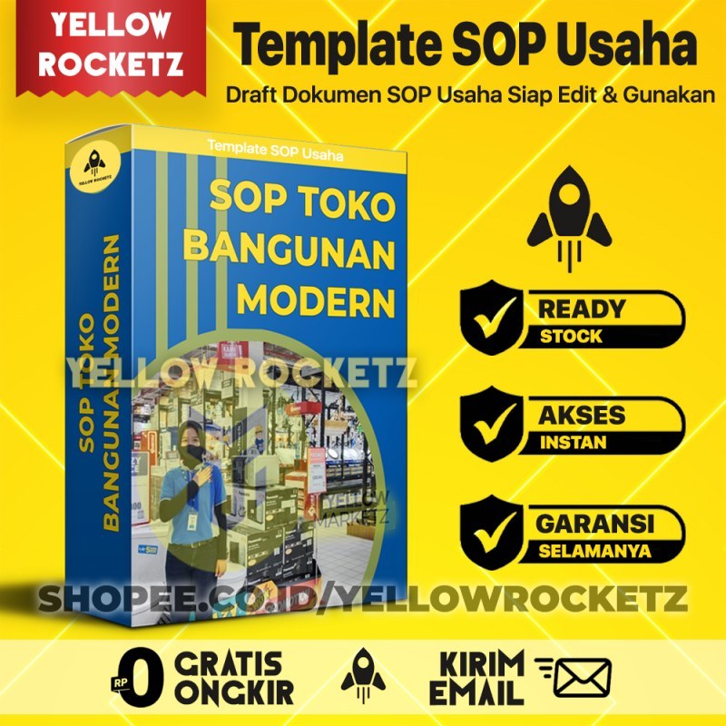 Jual Paket SOP TOKO BANGUNAN MODERN - Standart Operational Procedure ...