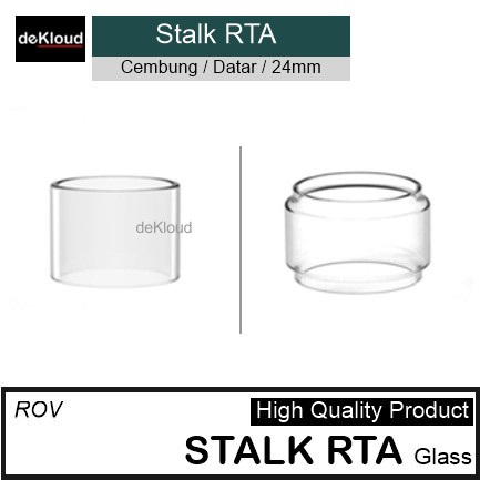 Jual STALK RTA Replacement Glass | kaca pengganti tabung gelas tank ...