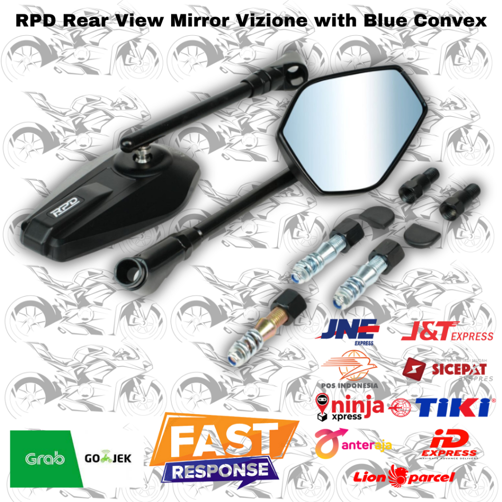 Jual RPD Spion Motor New Model Vizione Universal XMAX NMAX AEROX PCX ...